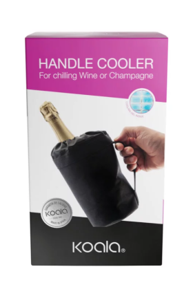 Koala Handle Wine Cooler Black - Hansa